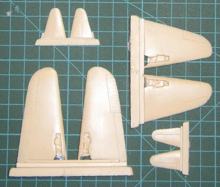 Howard Hughes 1B (Doppelbausatz) - CMR - 1/72 Resin
