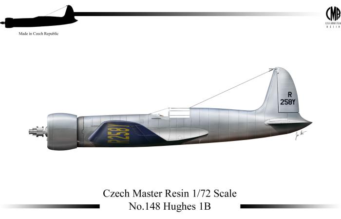 Howard Hughes 1B (Doppelbausatz) - CMR - 1/72 Resin