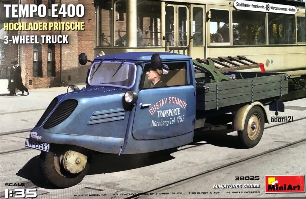 Tempo E400 Hochladerpritsche – IPMS Deutschland