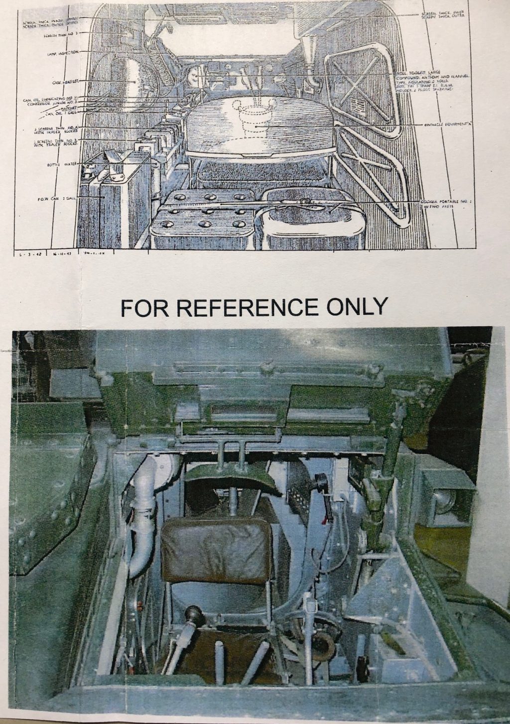 Interior Set for British Light Tank Vickers Mk VI von Vulcan Models ...
