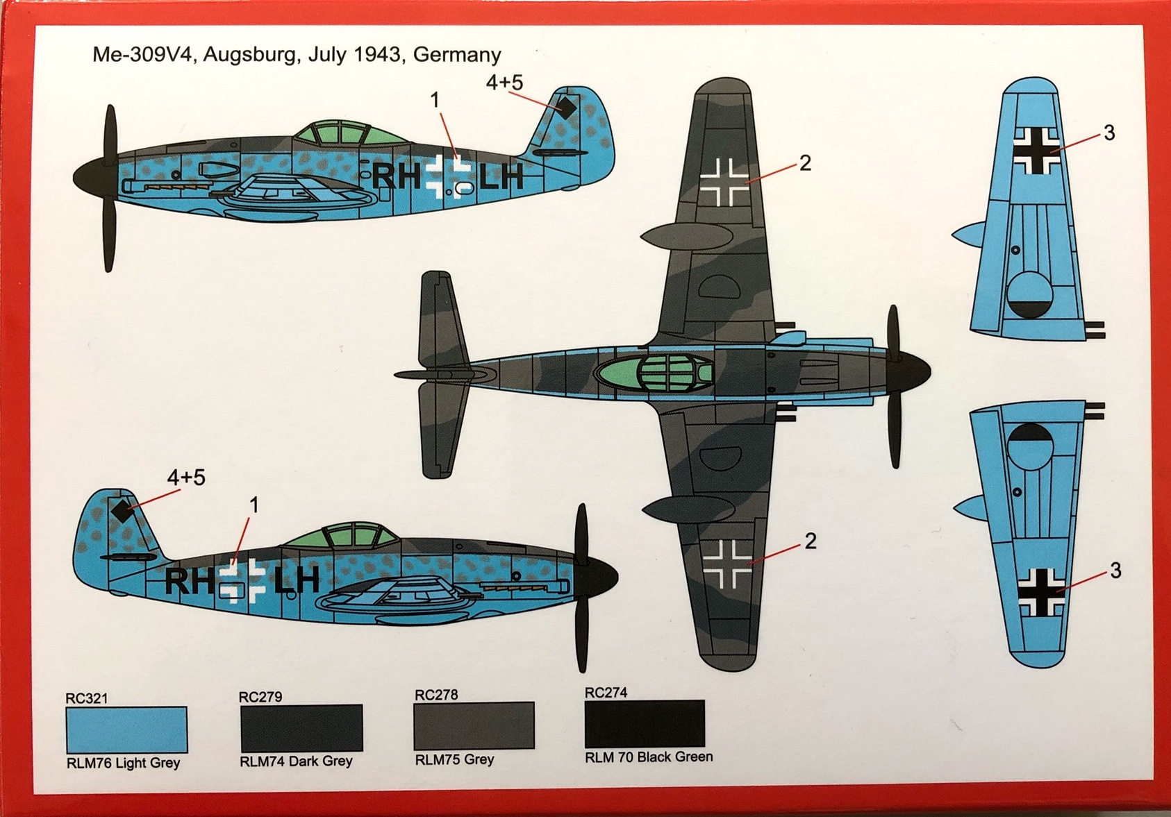 Messerschmitt Me-309 V-4 – IPMS Deutschland