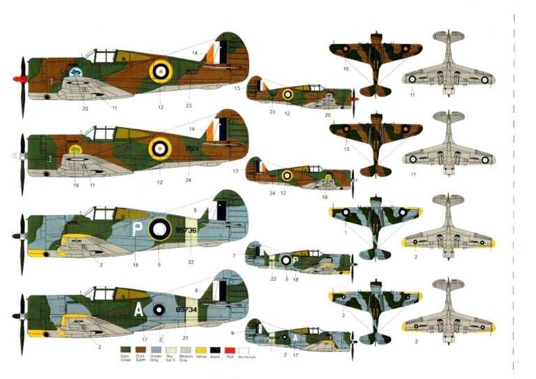 Curtiss Mohawk Mk IV over Egypt and Burma 1941 – 1943 – IPMS Deutschland
