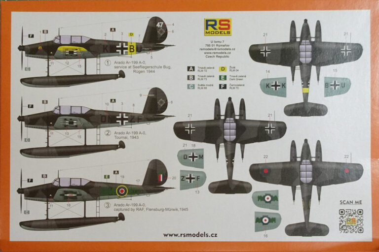 Arado Ar 199 „late version“ – IPMS Deutschland