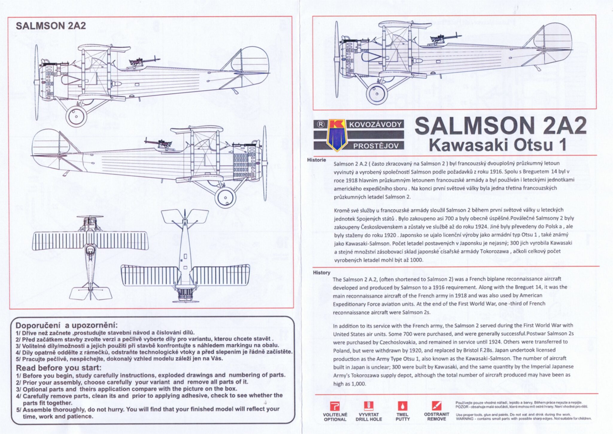 Salmson Sal.2 A2 „In Polish Services“ – IPMS Deutschland