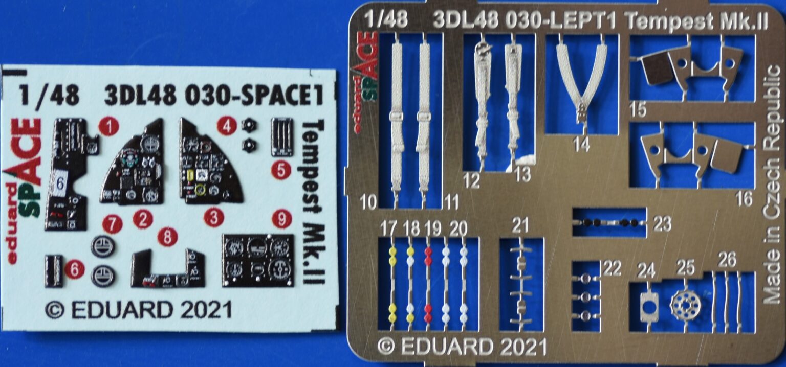 Tempest Mk. II Cockpit-Detailsatz SPACE – IPMS Deutschland
