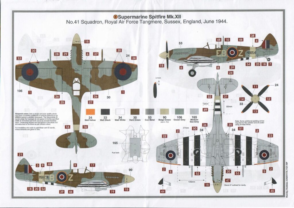 Spitfire Mk. XII – IPMS Deutschland