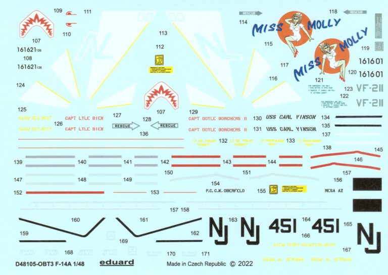 F-14A Decals – IPMS Deutschland