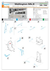Vickers Wellington Mk. II – Fotoätzteile (Cockpit) für Airfix – IPMS ...
