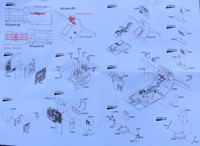 Douglas A-26B Invader Cockpit für ICM Bausatz – IPMS Deutschland
