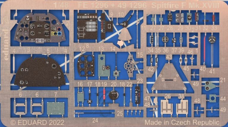 Spitfire F Mk. XVIII Detailsatz für Airfix – IPMS Deutschland