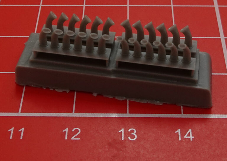 De Havilland Mosquito B Mk. XVI – Exhausts für Airfix – IPMS Deutschland