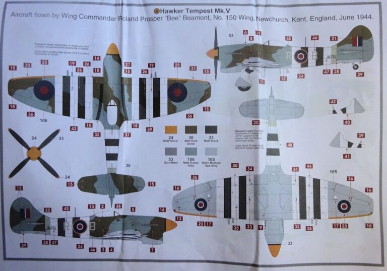 Hawker Tempest Mk.V – IPMS Deutschland