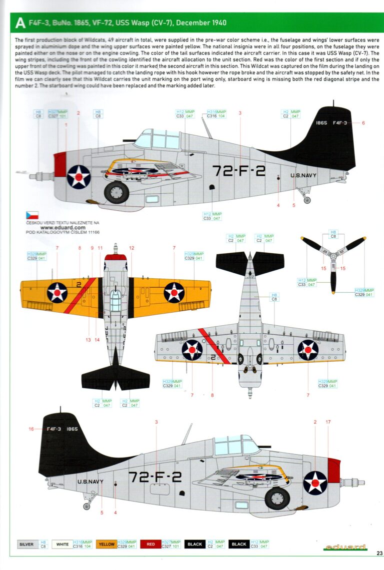 Midway – F4F-3 and F4F-4 Wildcat – IPMS Deutschland