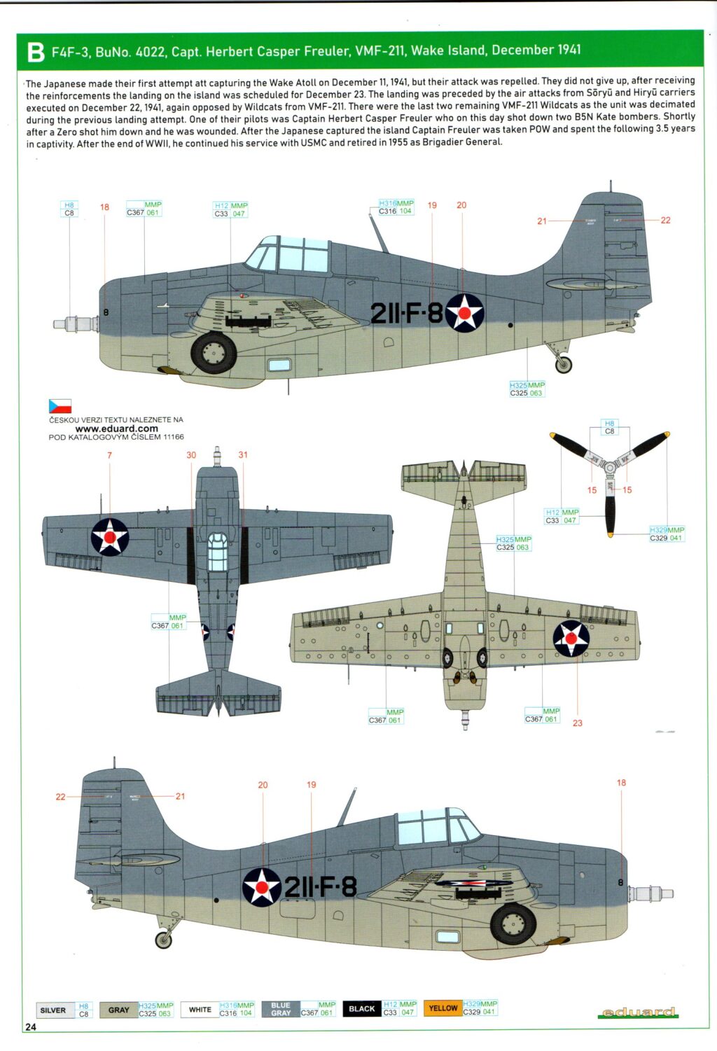 Midway – F4F-3 and F4F-4 Wildcat – IPMS Deutschland