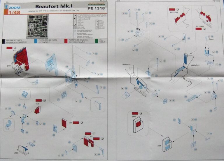 Bristol Beaufort Mk.I – Cockpit – IPMS Deutschland