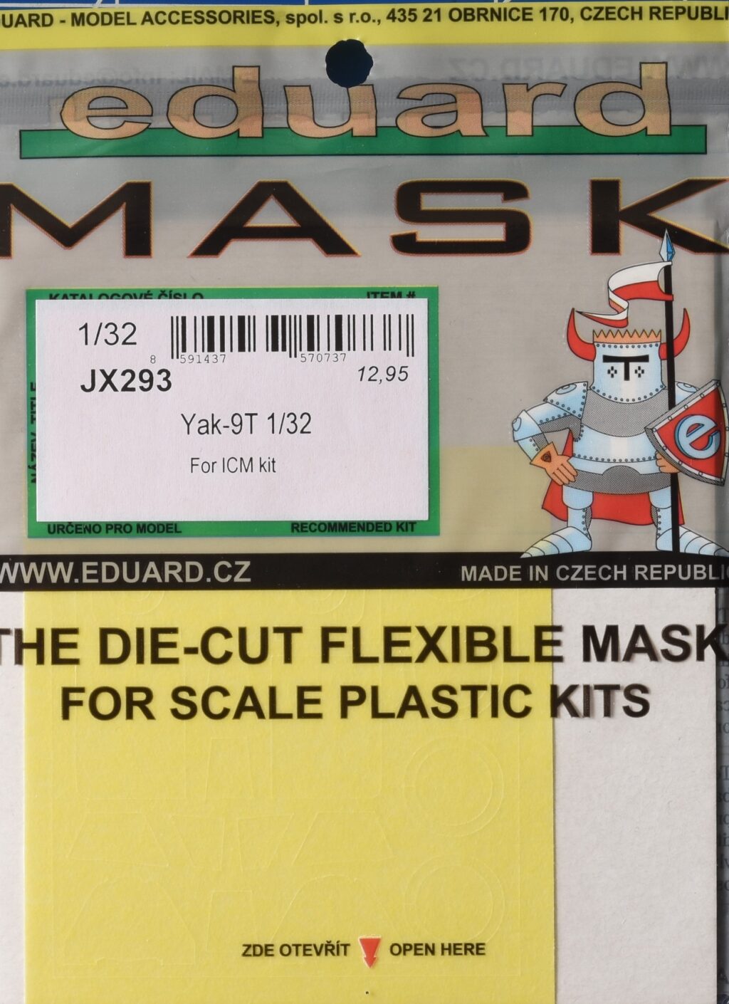 Yak-9T Masks for ICM Kit – IPMS Deutschland