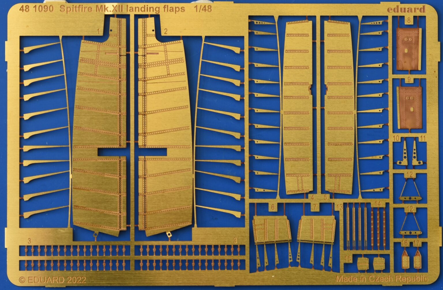 Spitfire Mk. XII Landing Flaps for Airfix Kit – IPMS Deutschland