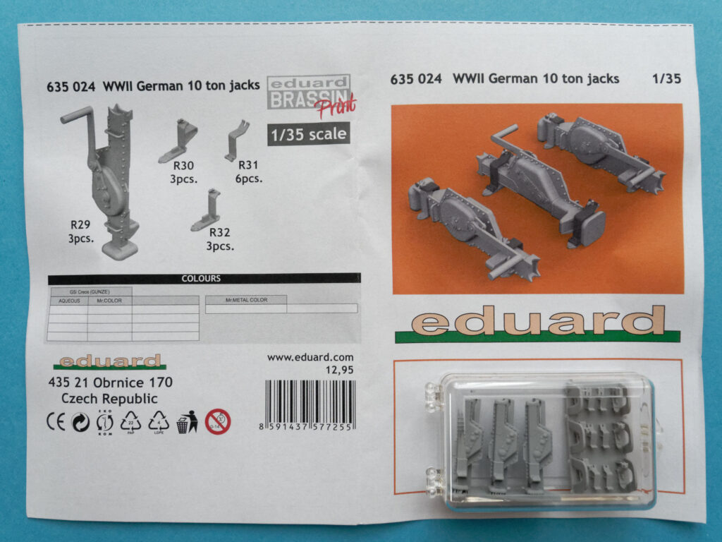 WWII German 10 ton jacks – IPMS Deutschland