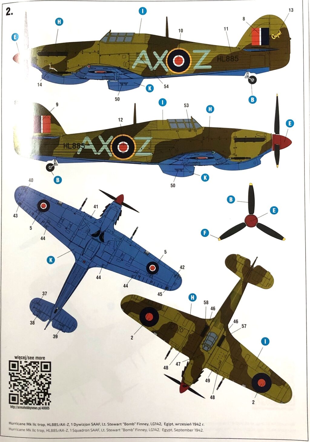 Hurricane Mk IIc Trop – IPMS Deutschland