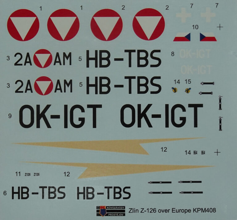 Zlin Z-126 „Over Europe“ – IPMS Deutschland