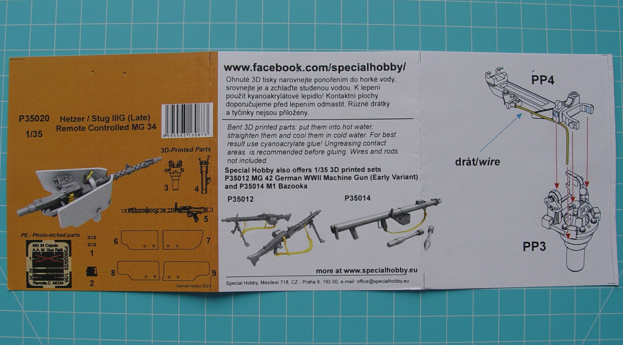 Remote Controlled MG 34 für Hetzer oder Stug IIIG – IPMS Deutschland