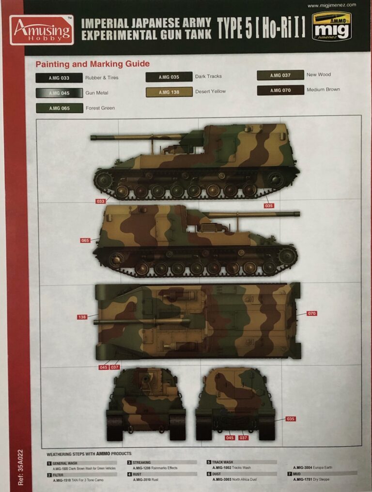 Japanese Tank Type-5 / Ho-Ri I – IPMS Deutschland