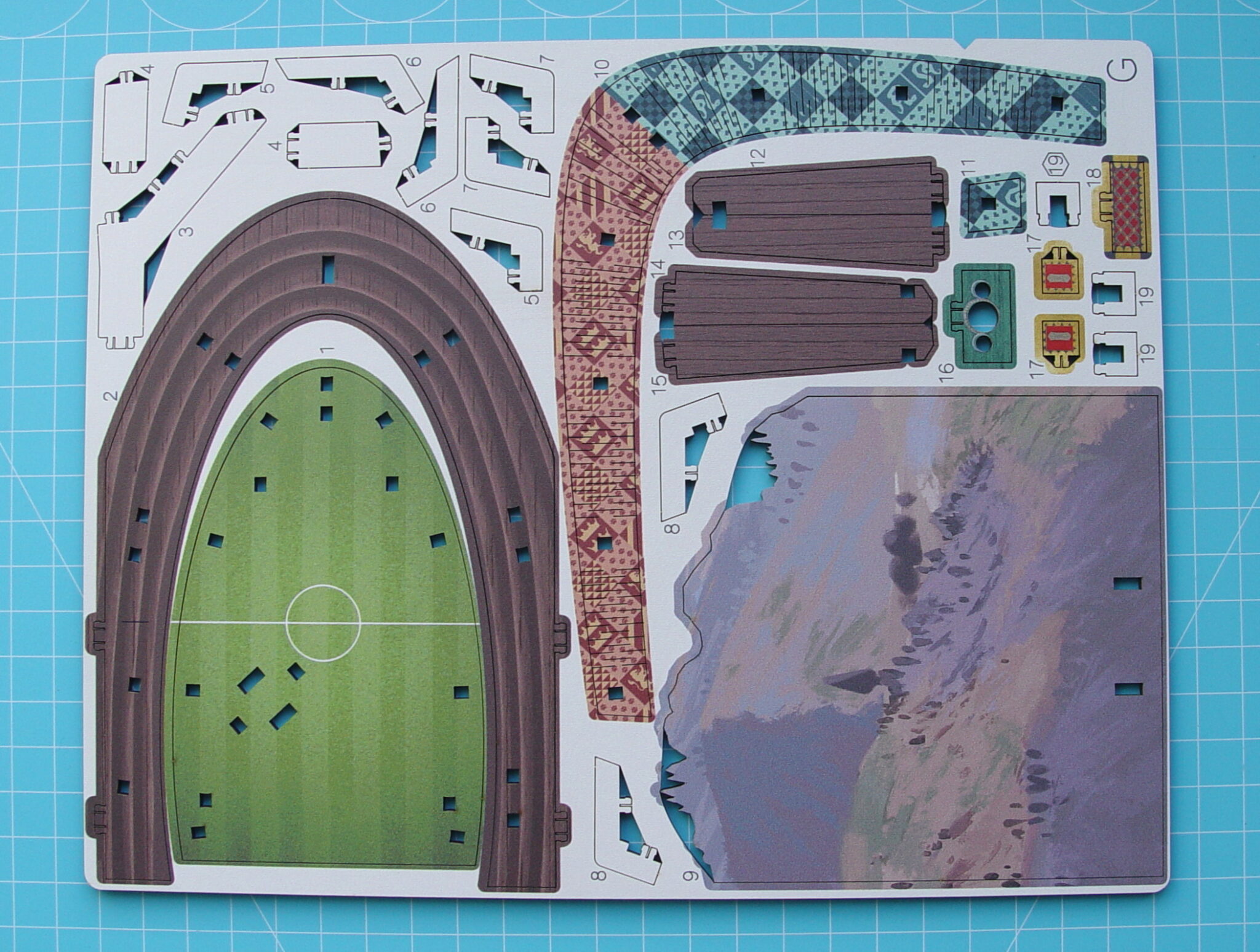 Harry Potter Quidditch Field – Book Nook – IPMS Deutschland