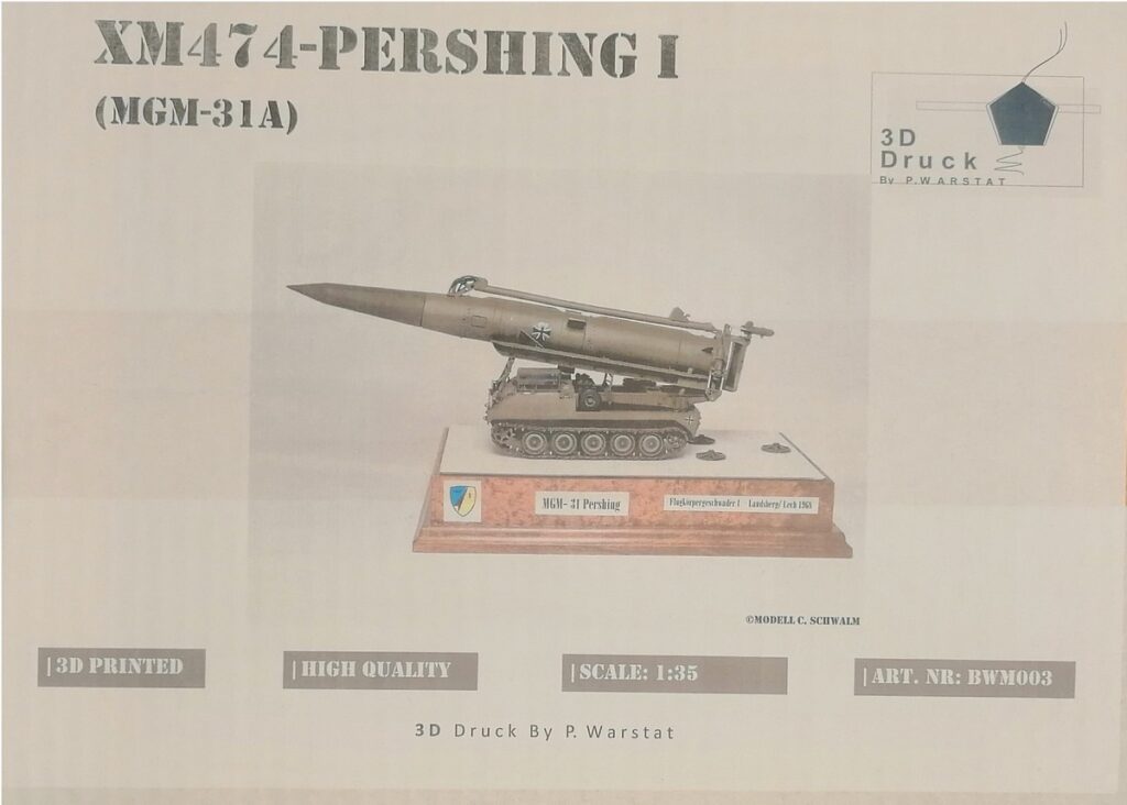 XM474-Pershing I (MGM-31A) – IPMS Deutschland