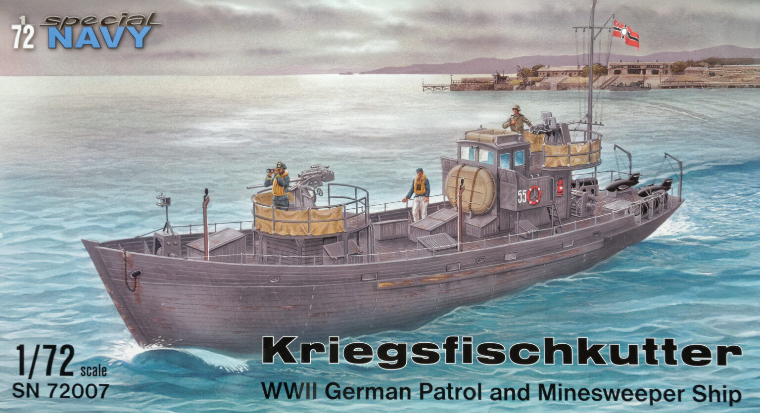 Kriegsfischkutter WWII German Patrol and Minesweeper Ship – IPMS ...